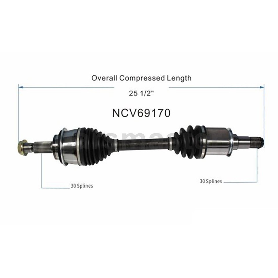 CV Axle Assembly For 2019-2019 Toyota 4Runner Front Left GSP 2pcs | eBay