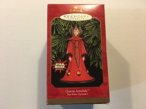 Hallmark Keepsake Ornament Star Wars Episode Queen Amidala 1999 Great ...