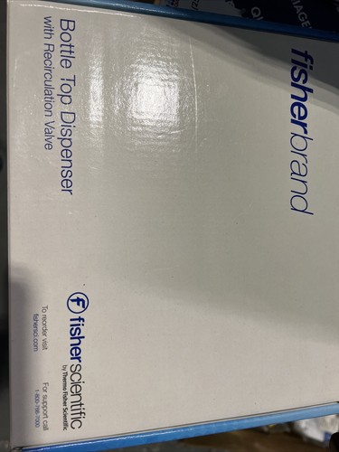 Fisherbrand Bottle Top Dispenser with Recirculation Valve BTD-10(1-10ml ...