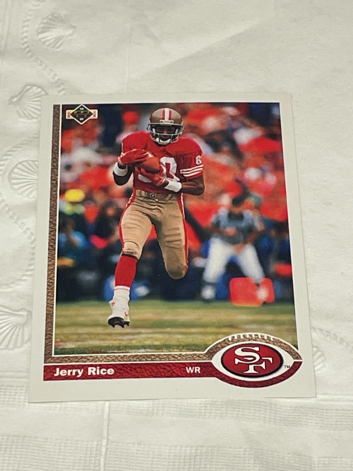 1991 Upper Deck Jerry Rice #57 San Francisco 49ers Football | eBay
