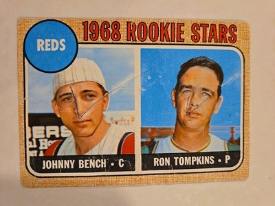 1968 Topps Johnny Bench Rookie RC #247 Cincinnati Reds HOF | eBay
