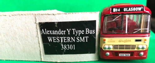 1:76 EFE # 38301 ALEXANDER Y-TYPE BUS "WESTERN SMT" # 04 GLASGOW MINT ...