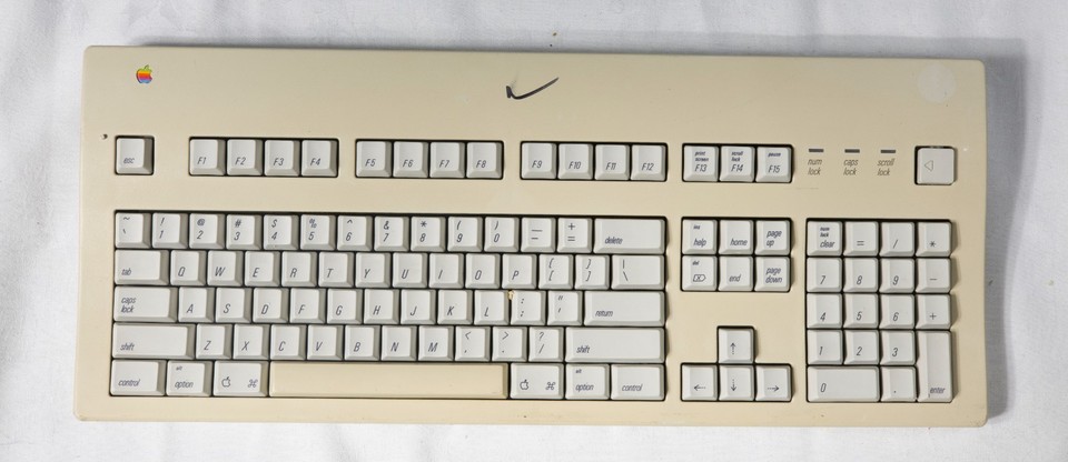 Vintage Apple Extended Keyboard II Macintosh Mac ADB M3501 | eBay