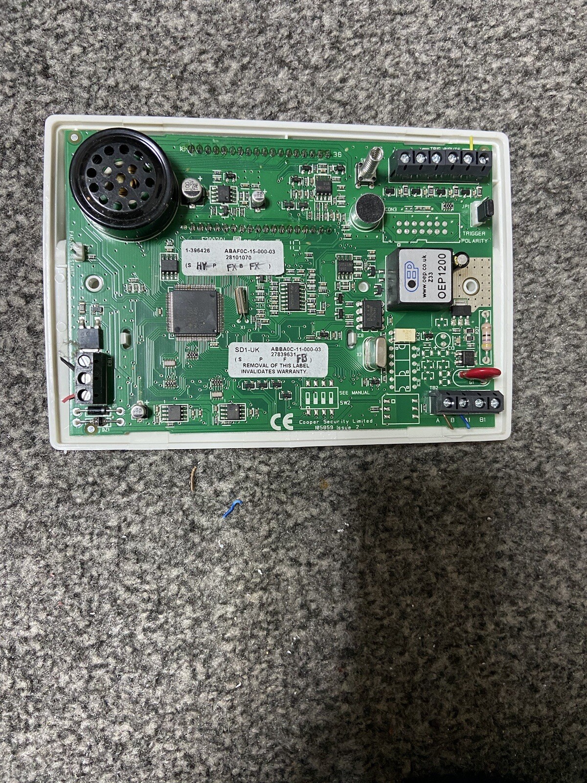 Home Security alarm intruder alarm Panel 9651 +sd1 Speech Dialler Key ...