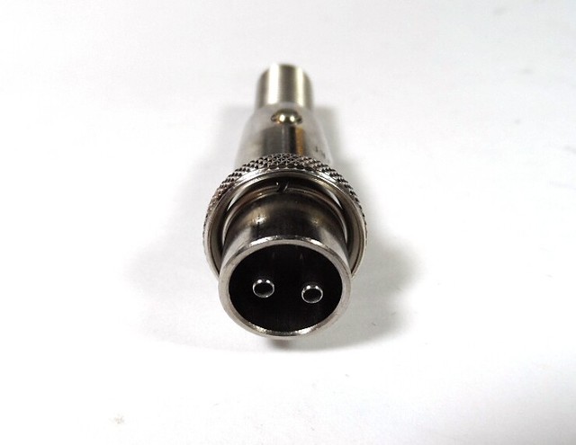 Amphenol 80MC2M 2 Pin Microphone Cable Plug Connector for sale online ...