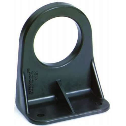Attwood Remote Mounting Bracket 1-1/8" Black Plastic #4121-3 | eBay
