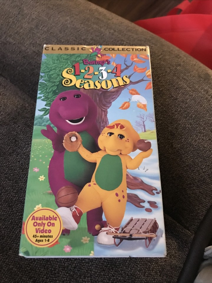 Barney 1234 Seasons VHS 45986020123| eBay