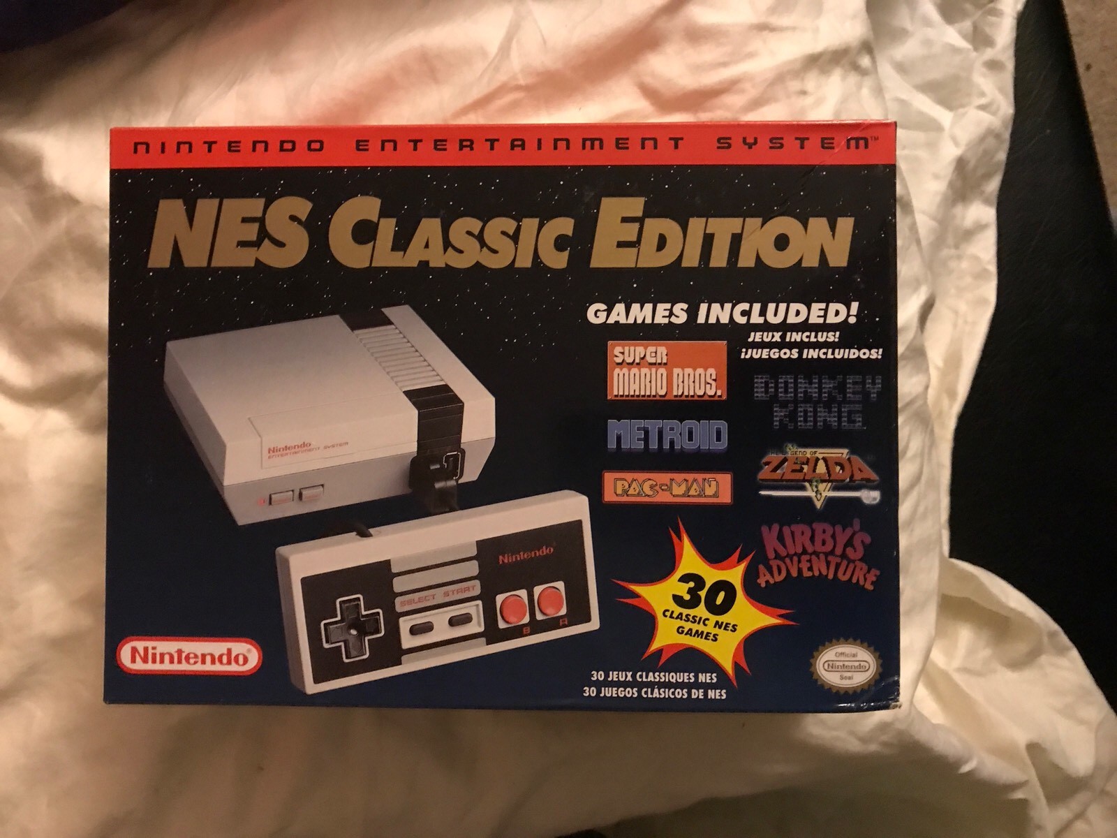 Nintendo Entertainment System NES Classic Edition 30 Games Retro Blast ...