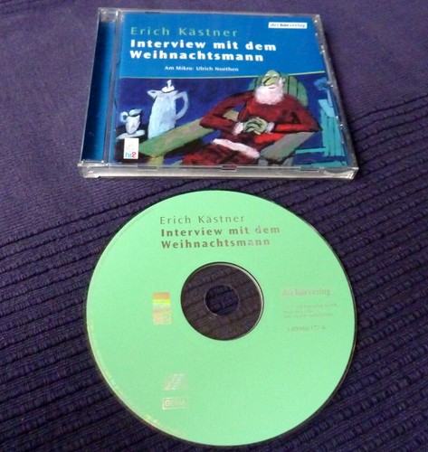 CD Ulrich Noethen liest ERICH KÄSTNER Interview Mit Dem Weihnachtsmann HÖRBUCH | eBay.de