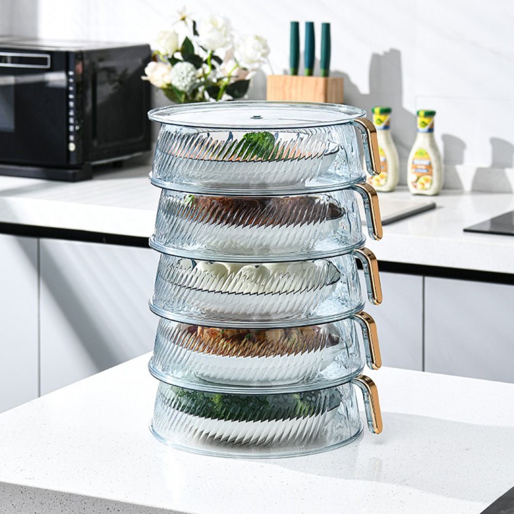 Food Grade Kitchen Food Cover Fruit Platter Rack Dust Cover Storage Box ...