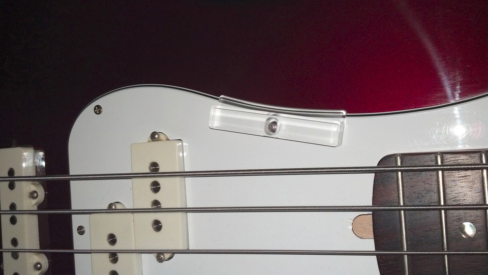 Zero-Mod PB1 Clear Thumb Rest Tug Bar for FENDER PRECISION BASS - No ...