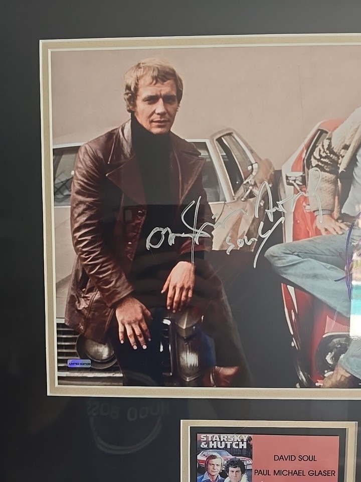David Soul and Paul Michael Glaser Autographed Starsky and Hutch Car ...