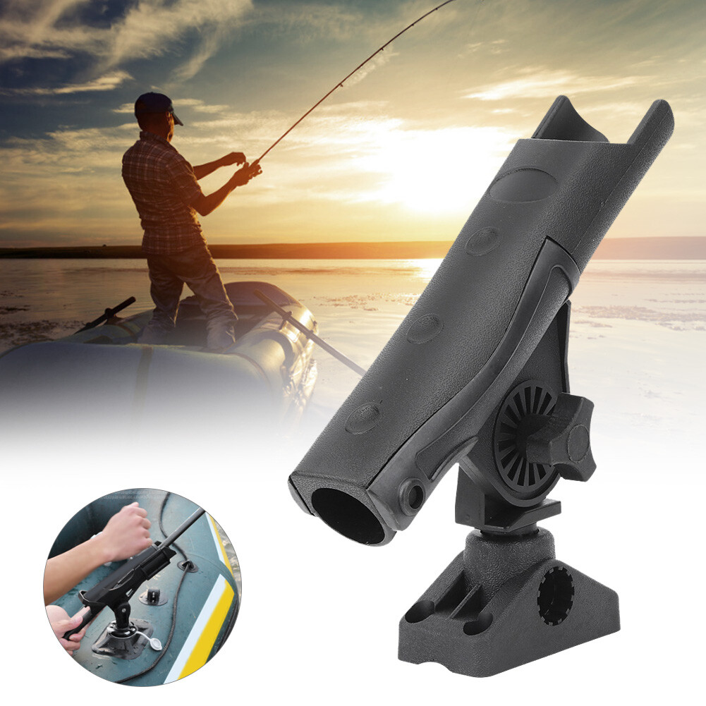360 Degrees Fishing Rod Bracket Tool Canoeing Fishing Rod Base Fishing ...