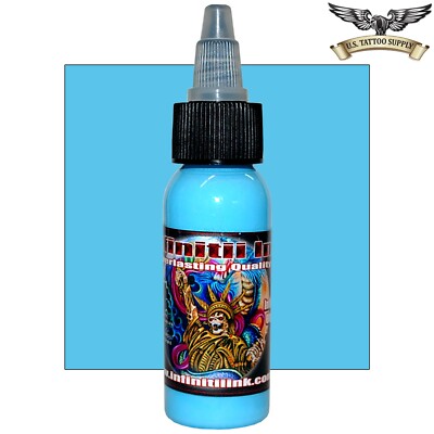 Infinitii Premium Quality Tattoo Ink 1 oz - Ultra Light Blue | eBay