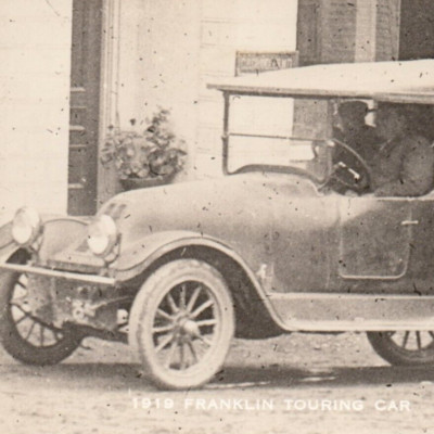 c.1960 Reprint 1919 Franklin Touring Car G7C RPPC Real Photo Postcard ...