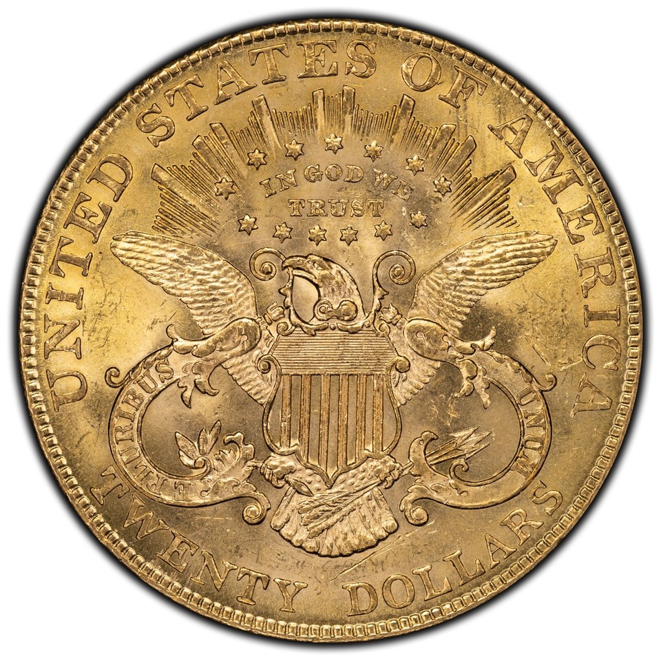 1907 United States $20 Liberty Double Eagle Gold Coin | eBay