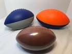 POOF Nerf-Style Foam Football - Set of 3! (Gators,Cowboys,Browns colors ...