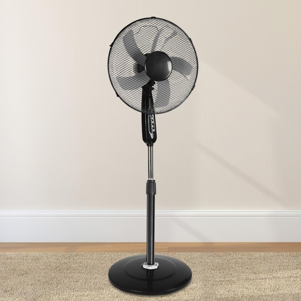 Electric Floor Fan Pole Support Rod Pedestal Stand Base Replacement | eBay