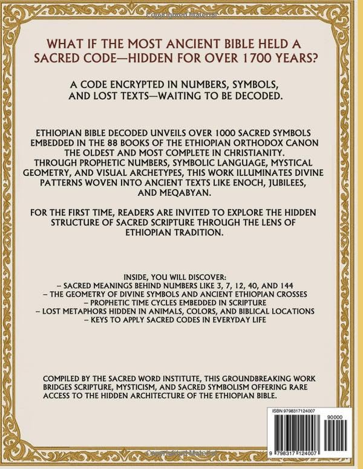 Ethiopian Bible Decoded: 1000+ Hidden Biblical Symbols Unveiled from 88 Books In | eBay