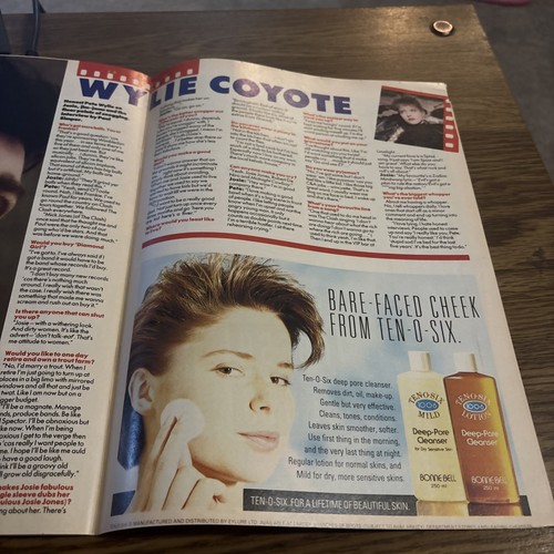 No 1 Magazine Sept 20, 1986 Hollywood beyond, A-ha Tour Poster, Madness ...