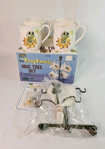 VTG 1978 Sears Roebuck Frog Family Neil The Frog 4 Coffee Mug & Mug ...