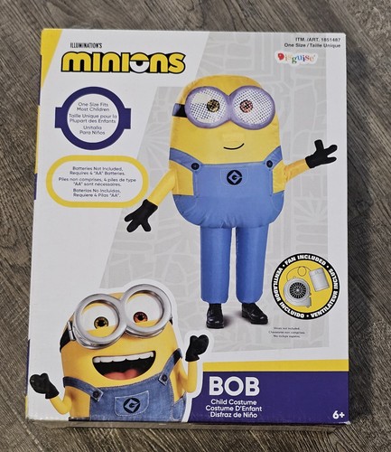 Bob Inflatable Minions Despicable Me Movie Fancy Dress Halloween Child ...