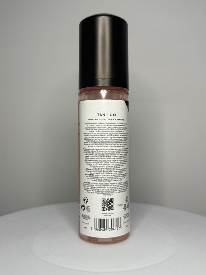 TAN LUXE - Express Mousse - HYDRATING SELF-TAN MOUSSE 200ml / 6.76oz ...