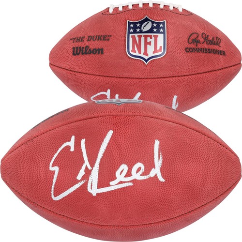 Ed Reed Baltimore Ravens Autographed Duke Full Color Football ...