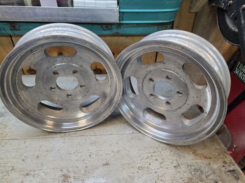 15x4.5 Aluminum Slotted Gasser Wheels | eBay