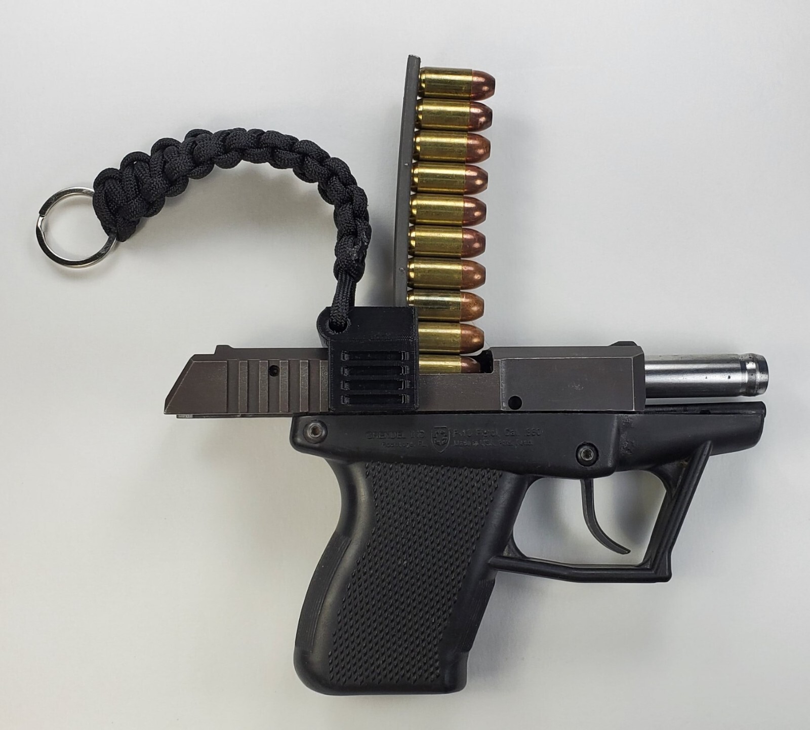 NEW-V3 Grendel P-10 P10 380acp Speed Loader/Keychain Guide with 5 ...