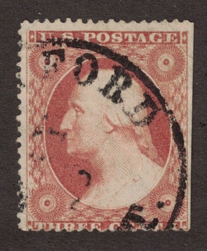 US Stamp Scott # 26A Dull Red 3cent Washington Type IV - Used | eBay