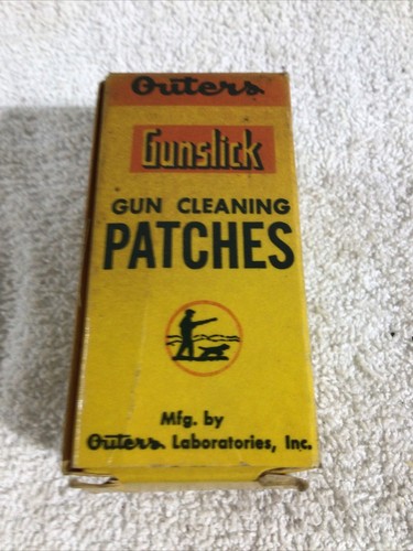 Vintage Outers Gunslick Gun Cleaning Patches. AD | eBay
