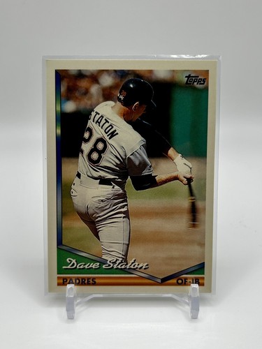 1994 Dave Staton #507 Topps Baseball Cards San Diego Padres Mint ...