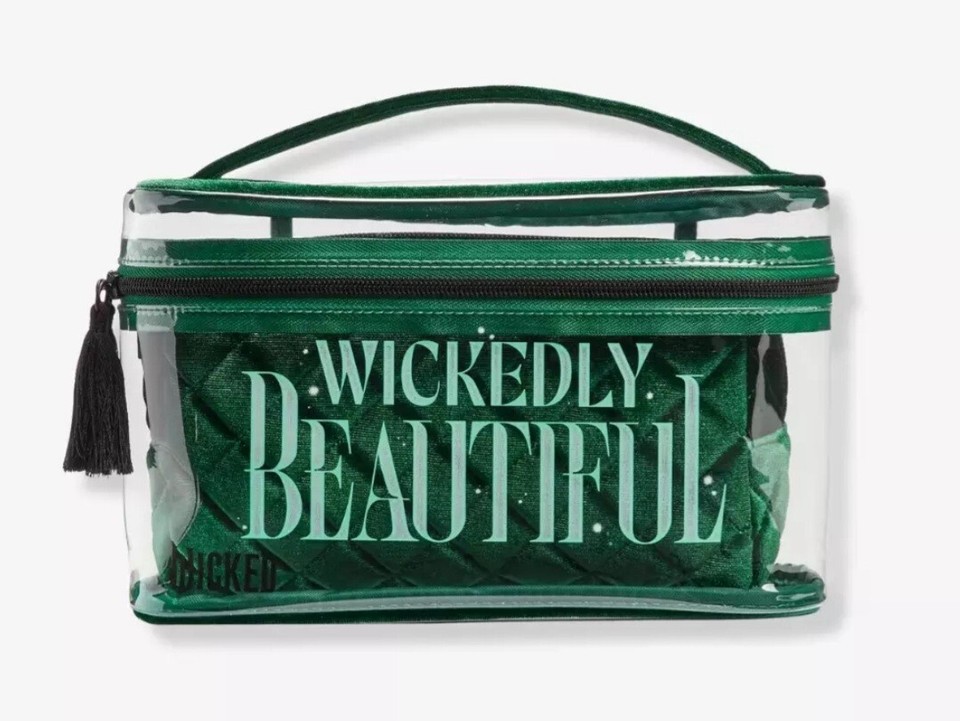 Wickedly Beautiful WICKED 2-PC Set Train Case Make-Up Organizer NEW ...