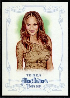 2013 Topps Allen & Ginter Chrissy Teigen #68 Model & TV Personality | eBay