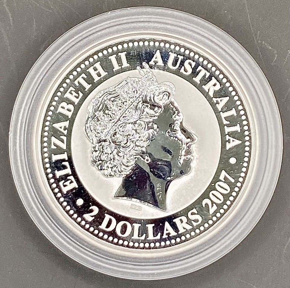 2008/2007 Australian 2oz Silver Lunar Rat Coin | eBay