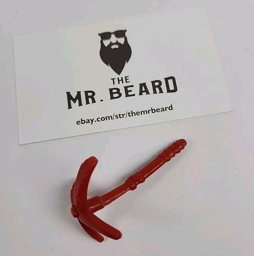 Vintage TMNT Troll Mike Red Pick Axe Grapple Weapon Accessory 1993 ...