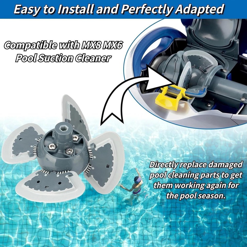 for Zodiac MX6/MX6EL Baracuda MX8 Pool Cleaner Engine Assembly Parts ...