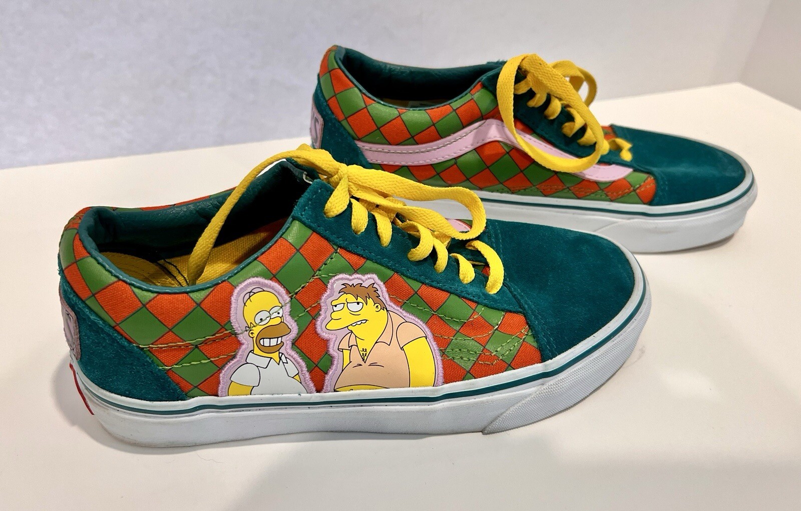 Vans x The Simpsons Old Skool Moe's Tavern Shoe Mens … - Gem