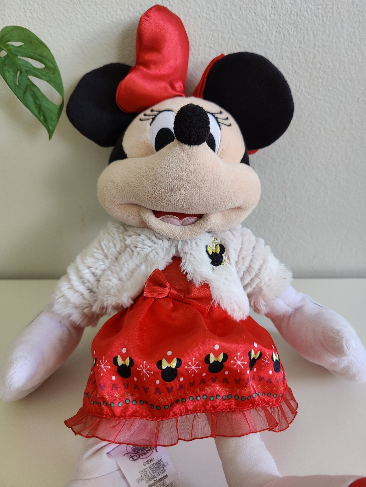 Disney Store Japan Minnie Mouse Winter Magic Christmas Plush Toy ...