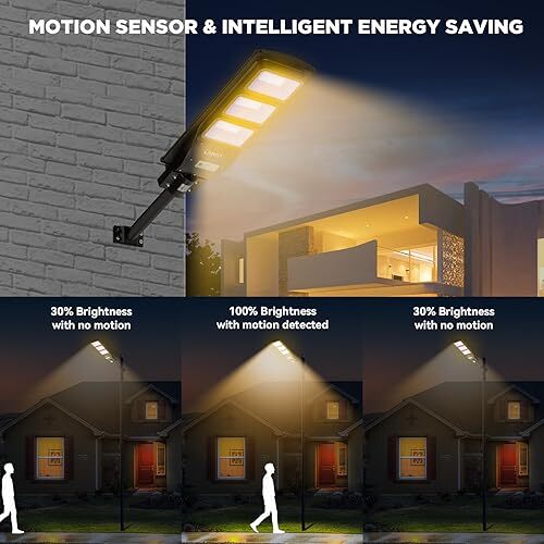 90W Solar Street Lights Outdoor 12000LM Solar LED Street Light Solar ...