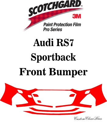 3M Scotchgard Paint Protection Film Pro Series 2021 2022 Audi RS7 ...