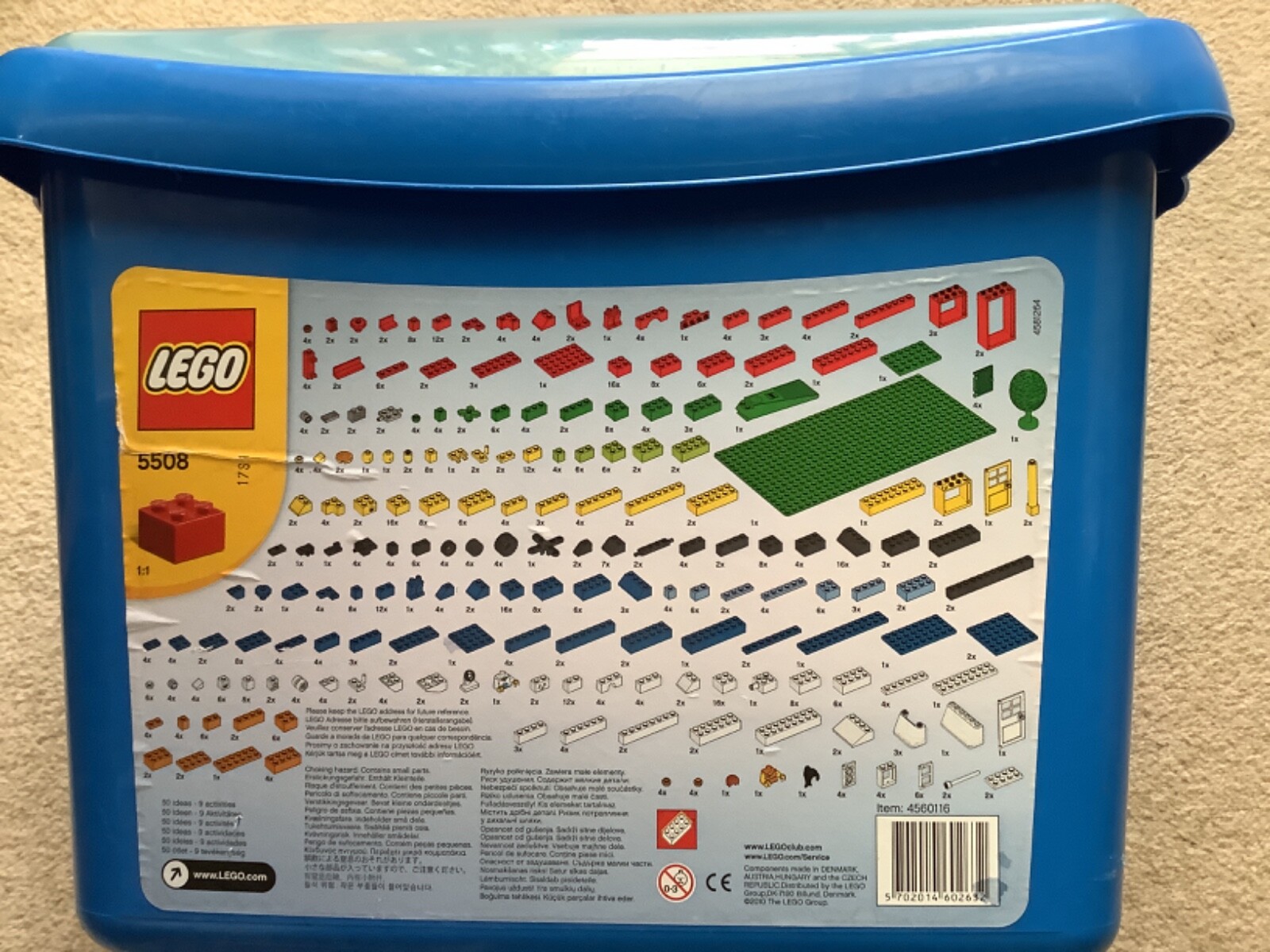 LEGO Bricks and More: LEGO Deluxe Brick Box (5508) for sale online | eBay