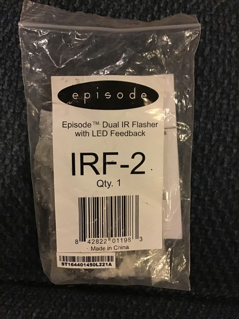Episode IRF-2 Dual IR Emitter Flasher with Visible LED Feedback 3.5mm ...
