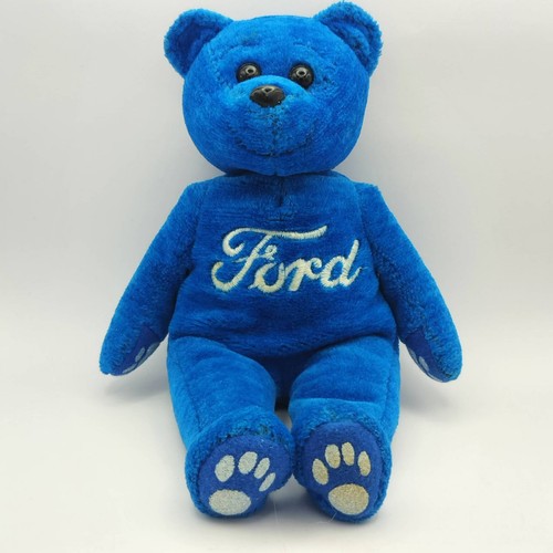 Ford Motor Company Blue Plush Teddy Bear Kabor 8” Licensed Promo ...