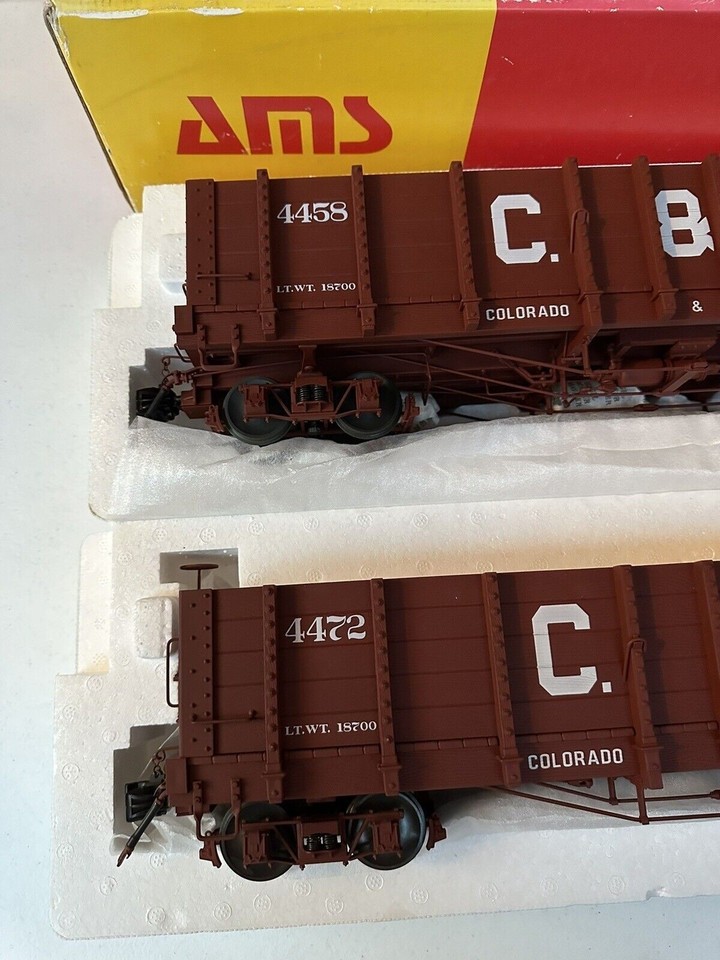 ACCUCRAFT C&S Colorado & Southern High Side Gondola #4472 ONLY! | eBay