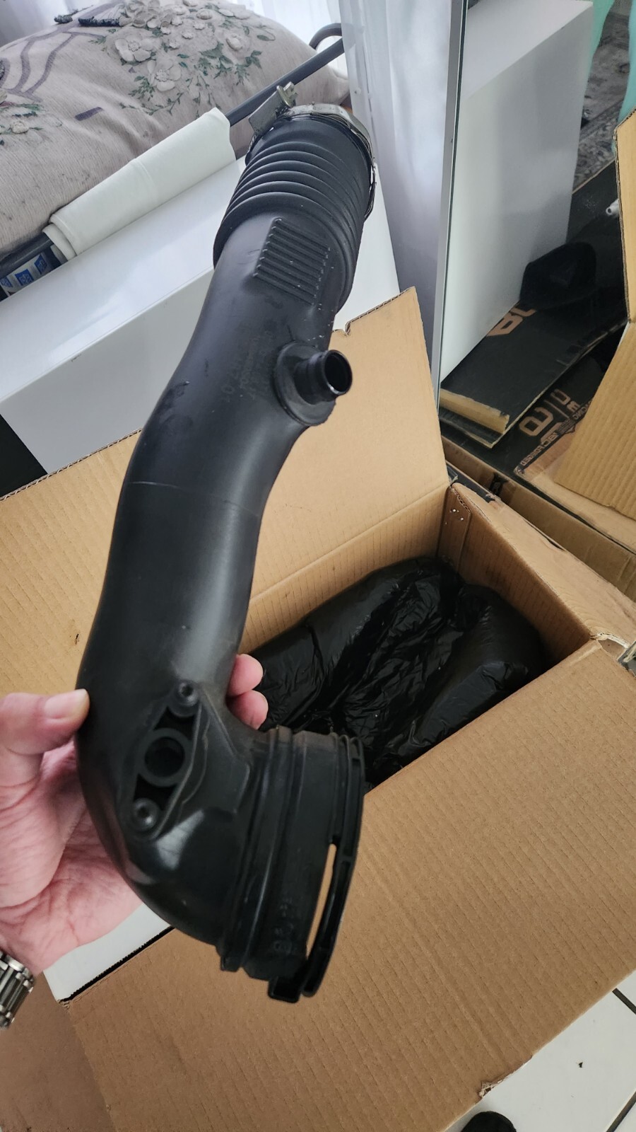 BMW 2018 X6 2 BMW 640i AIR MASS FLOW INTAKE HOSE fits 2011-2017 BMW 3 ...