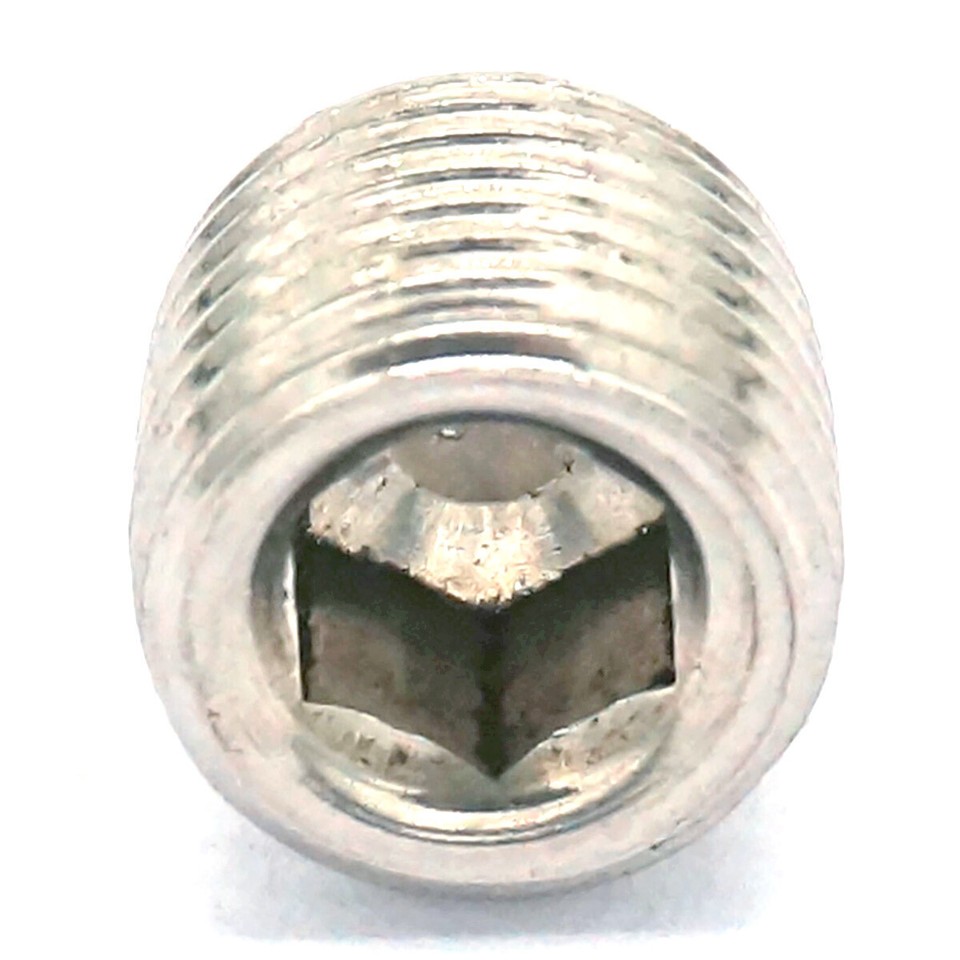 Sizes BSPP BSPT NPT Metric Male 304 Stainless Countersunk End Plug Hex ...