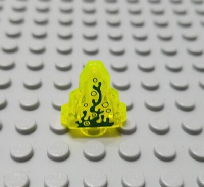 LEGO Translucent Neon Green Moonstone Swap Rock Piece | eBay