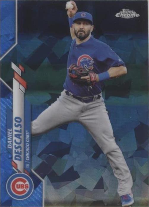 2020 Topps Chrome Update Series Sapphire Edition - Daniel Descalso #U ...